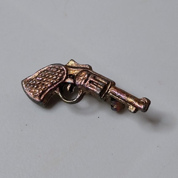 Jewelry | Vintage Metal Gun Pin | Poshmark